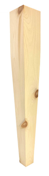 End Table Legs | Unfinished square table legs