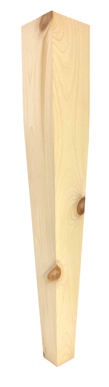 End Table Legs | Unfinished square table legs