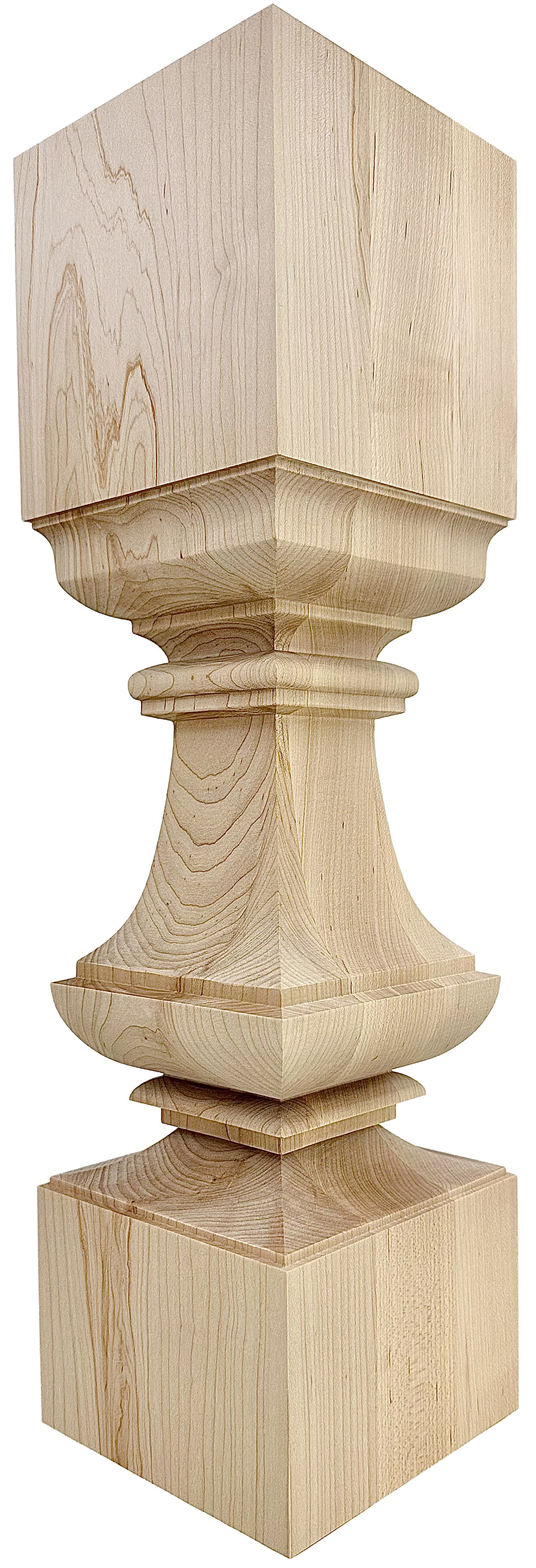 Square Traditional Express Coffee Table Leg - 18" Tall x 5" Wide ...