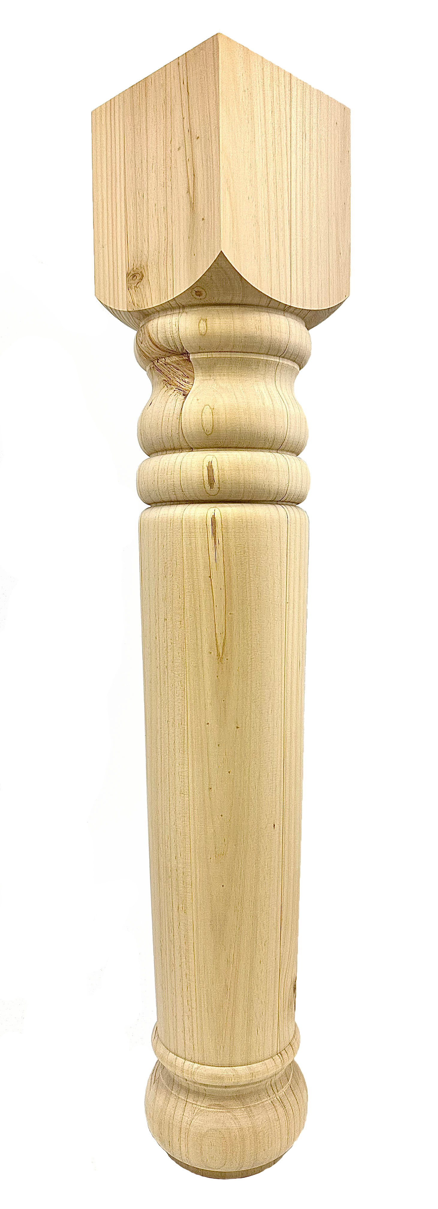 Massive Irish Farmhouse Dining Table Leg - 29" Tall x 5" Wide ...