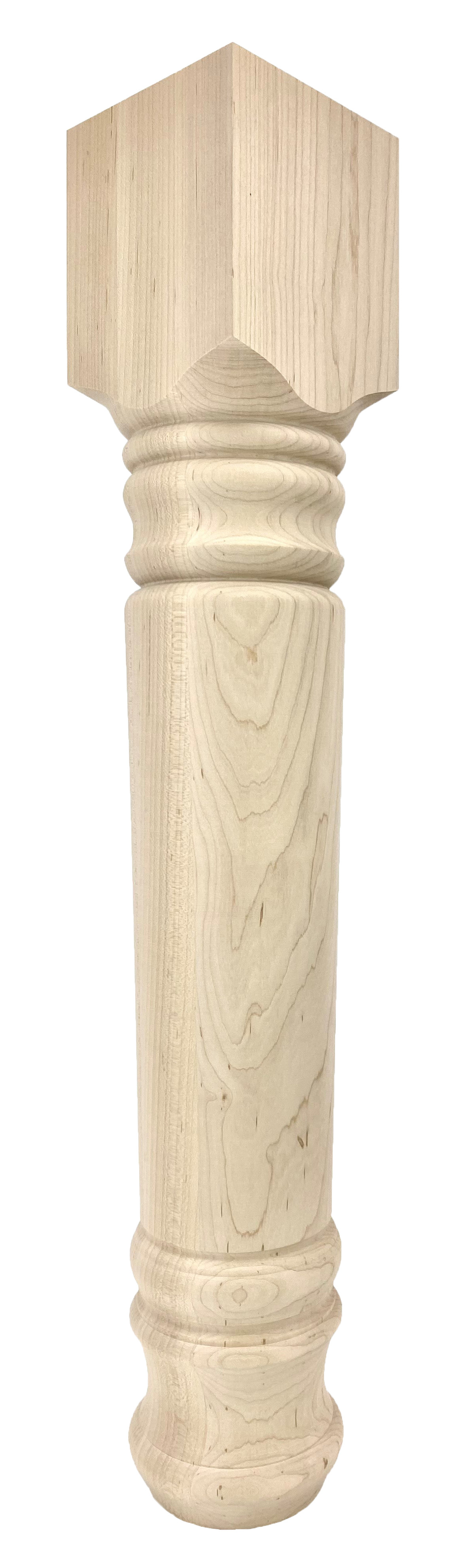 Massive Irish Farmhouse Dining Table Leg - 29" Tall x 5" Wide ...