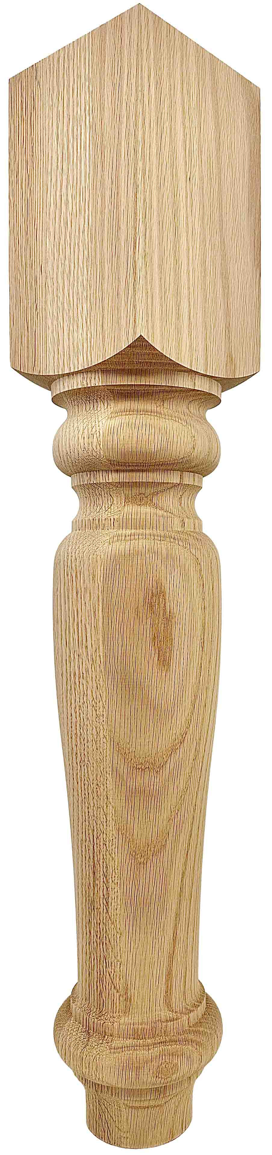 Massive Square Farmhouse Dining Table Leg - 29" Tall x 5" Wide ...