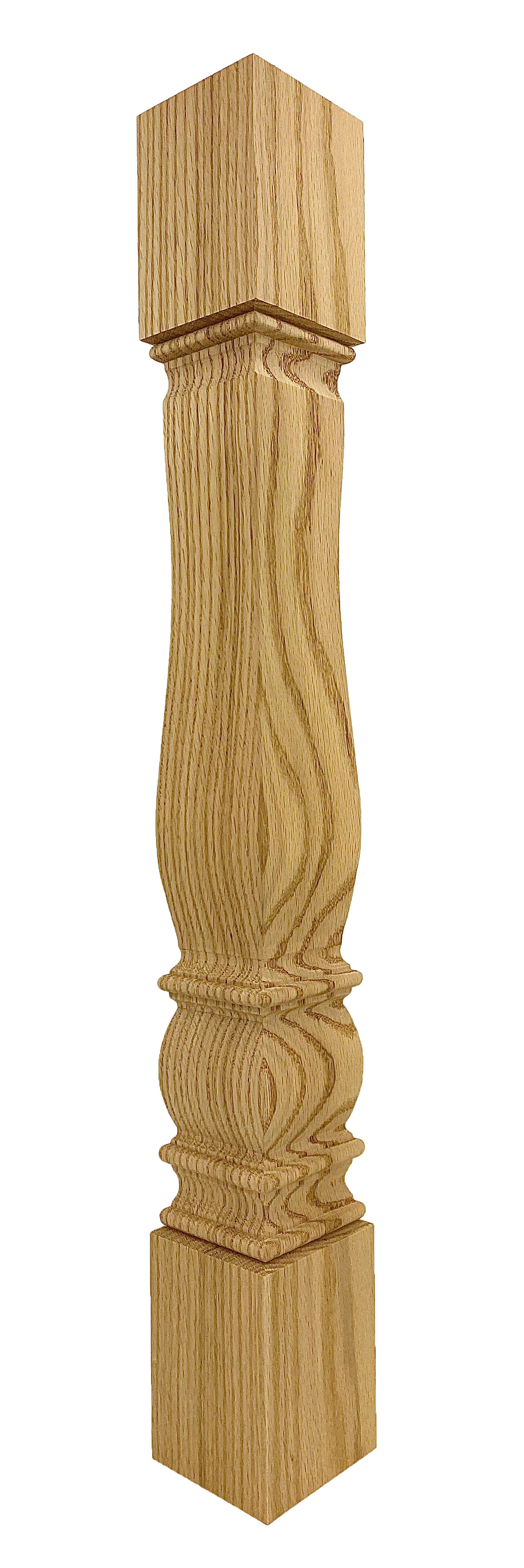 Square Farmhouse Dining Table Leg - 29" Tall x 3 1/2" Wide - Highland ...