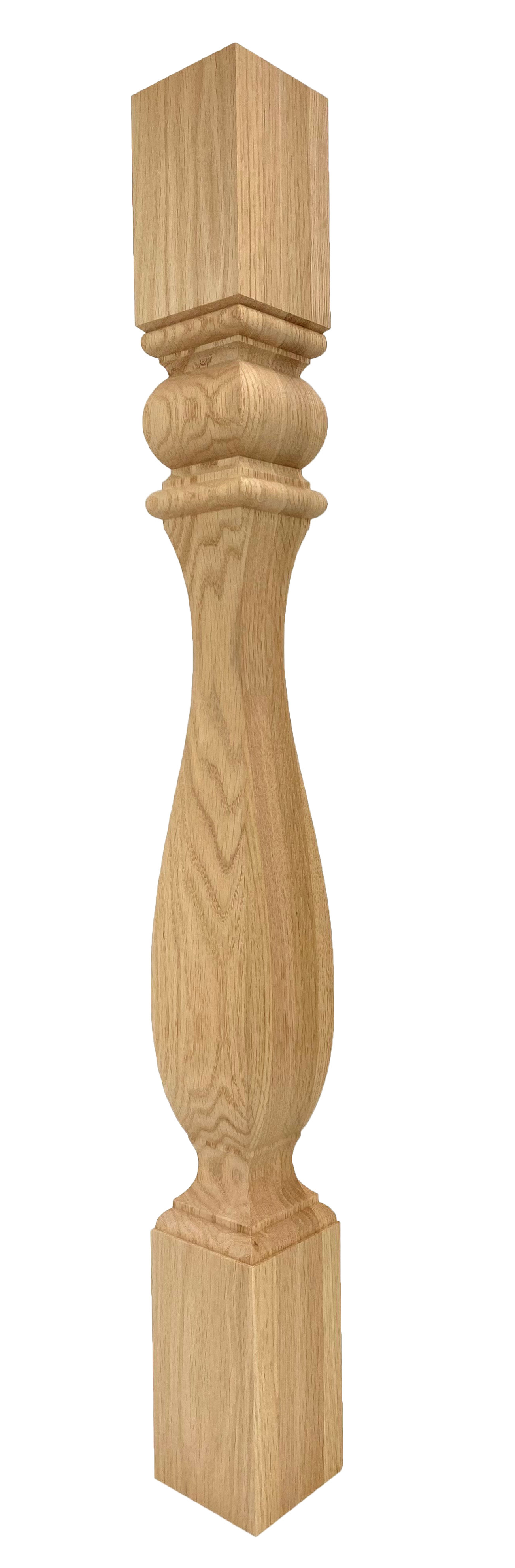 Modern Square Marion Island Leg - 34 1/2" Tall x 3 1/2" Wide - Highland ...