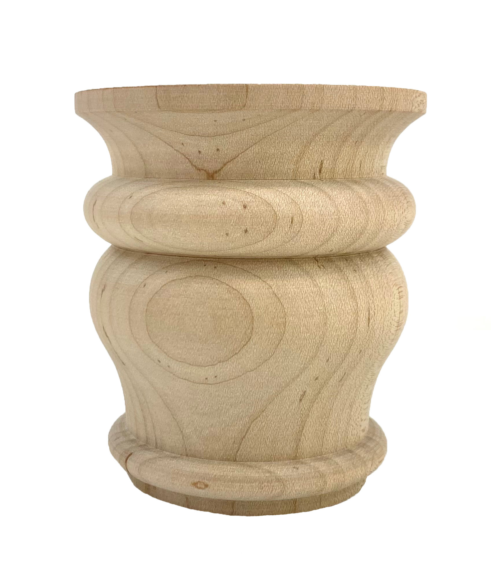Massive Square Tavern Bun Foot - 3 5/8" Tall x 4 3/4" Wide - Highland ...