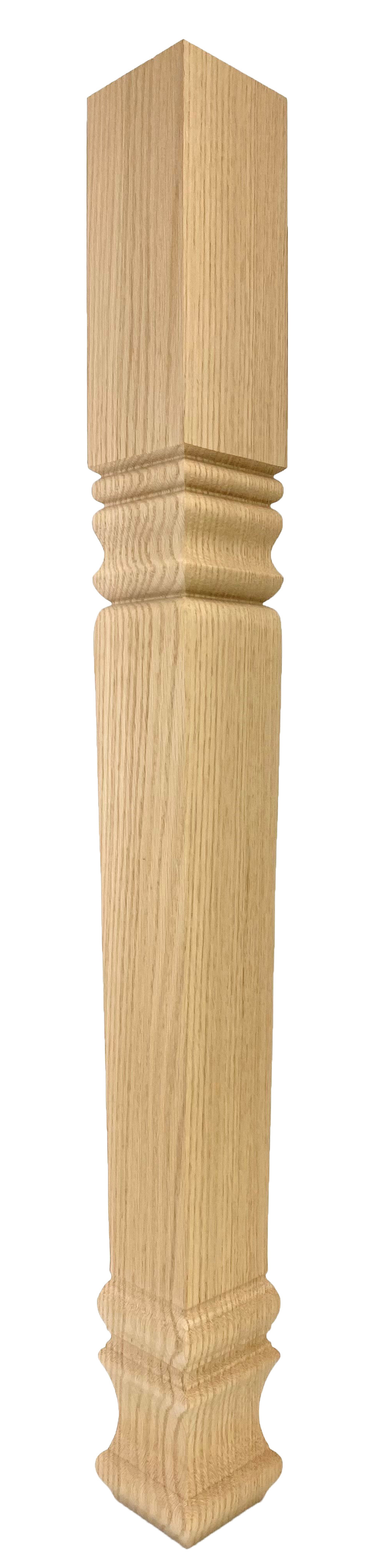 Modern Square Marion Island Leg - 34 1/2" Tall x 3 1/2" Wide - Highland ...