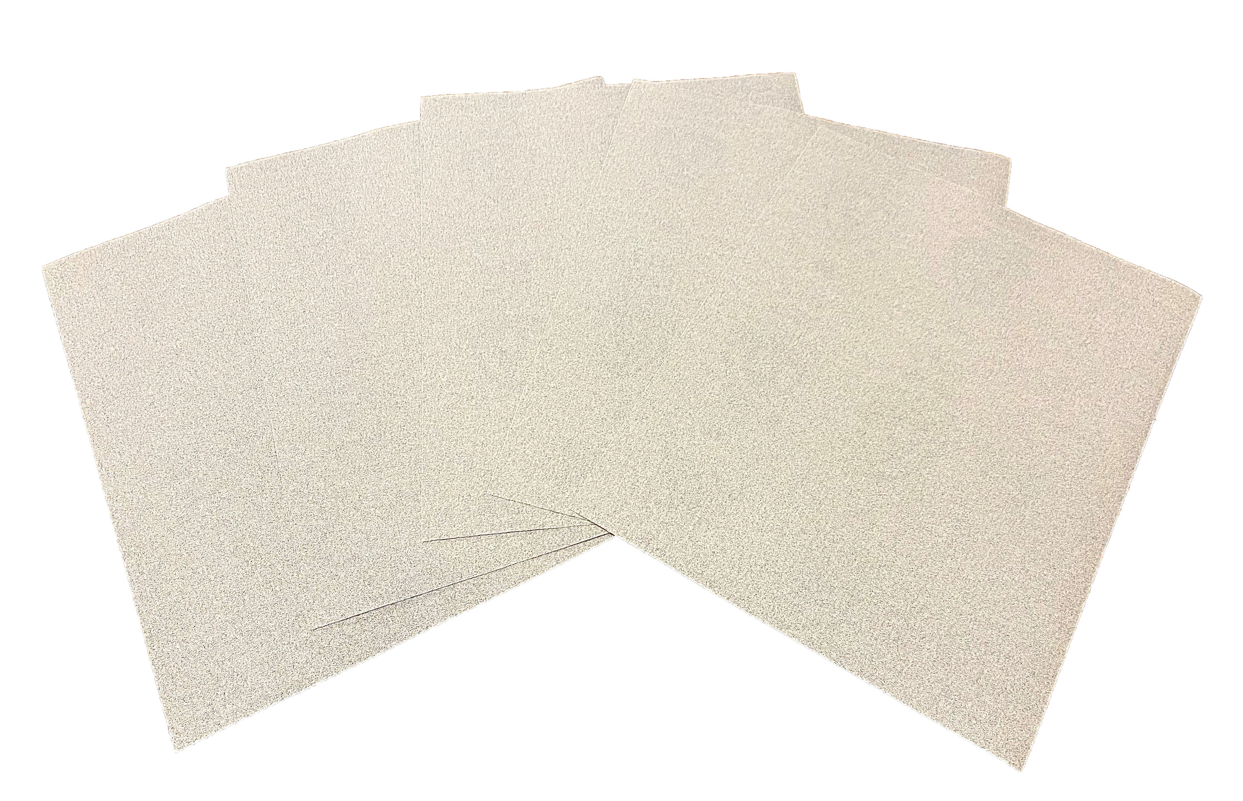 Abrasive Sheets 2 - 11" Tall x 9" Wide - Sandpaper 5 Pack - Highland ...