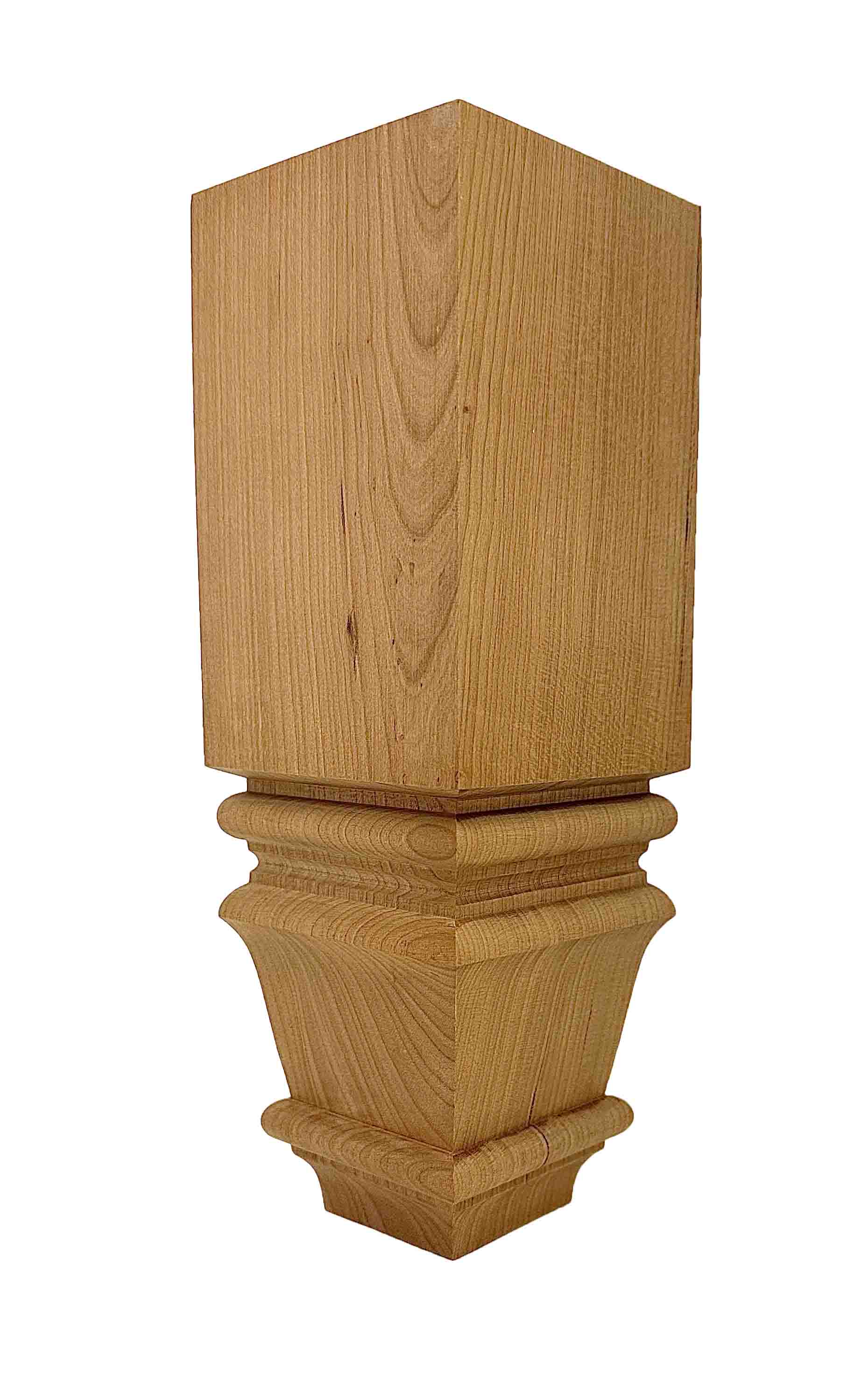 Square Baymont Sofa Leg - 10" Tall x 3 1/2" Wide