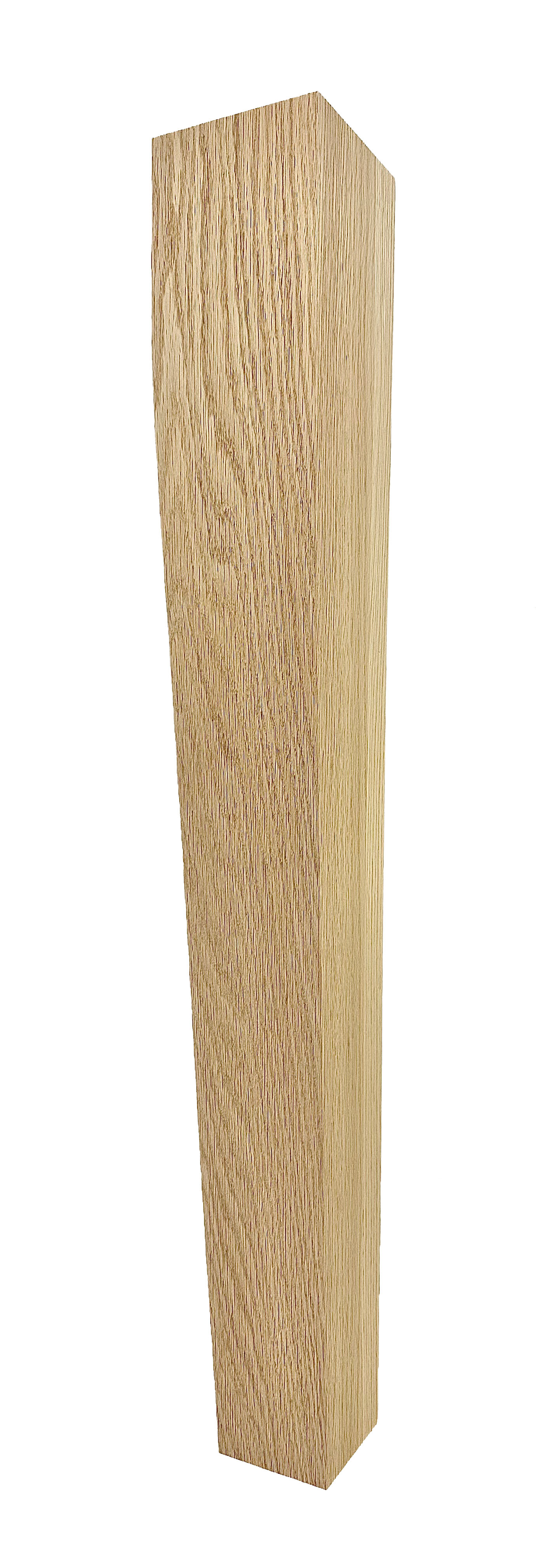2 Sided Tapered Dining Table Leg - 29" Tall x 4" Wide