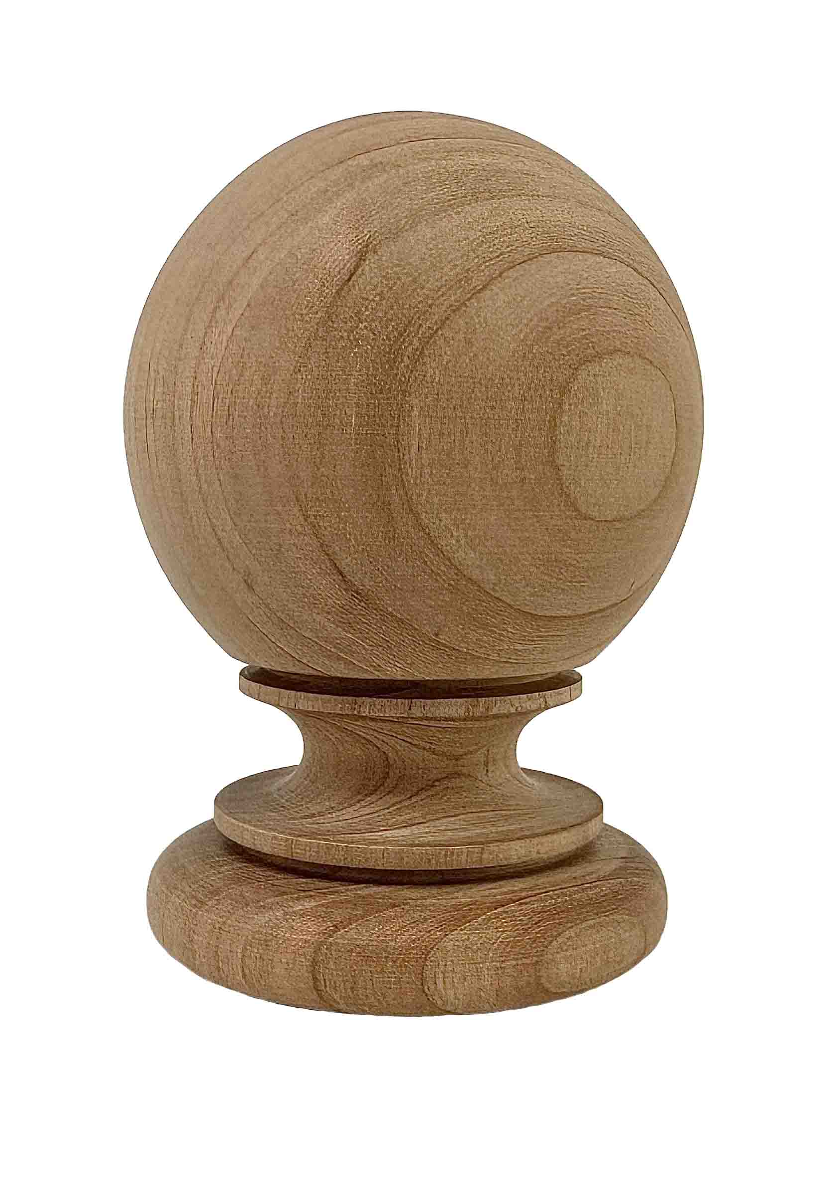Small Kline Ball Finial - 5 1/2" Tall x 3 3/4" Wide