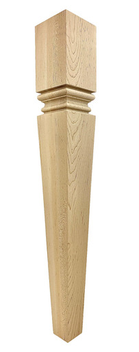 Modern Square Meridian Dining Table Leg - 29" Tall x 4" Wide - Highland ...