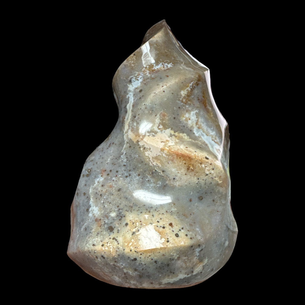 Polished Ocean Jasper Flame – Hand-Selected Specimen from Madagascar