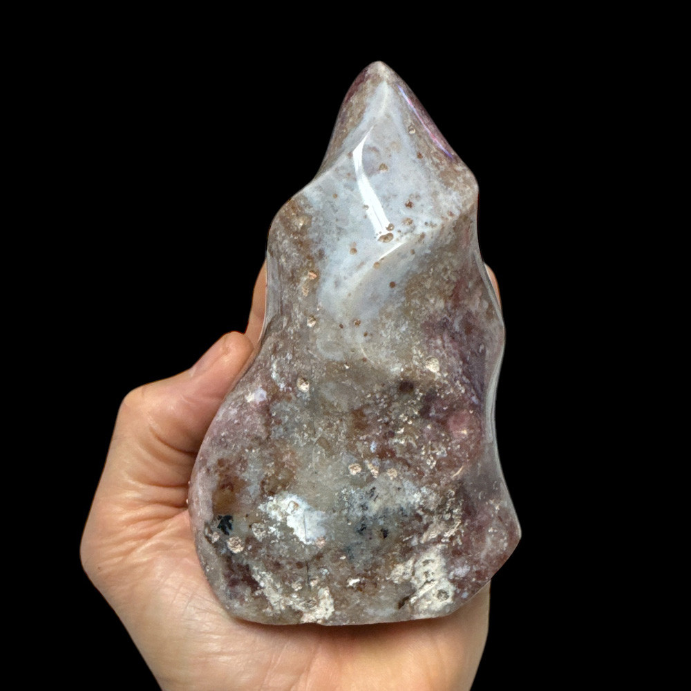 Polished Ocean Jasper Flame – Hand-Selected Specimen from Madagascar