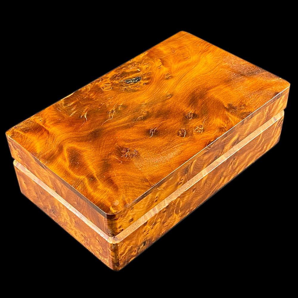 Large Thuya Wood Rectangle Box