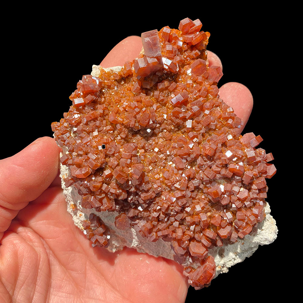 Vanadinite specimen from Morocco