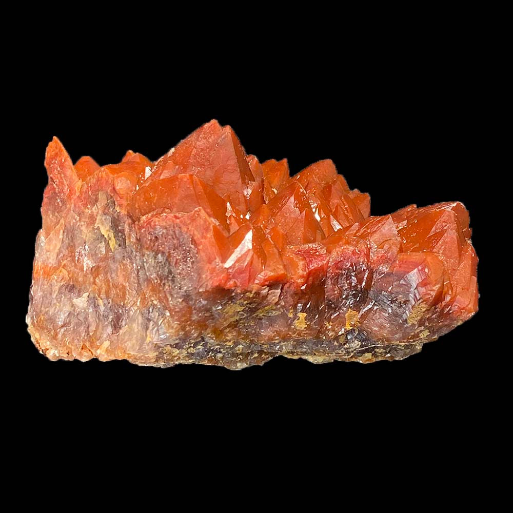 Red Quartz Crystals | Fossilsplus