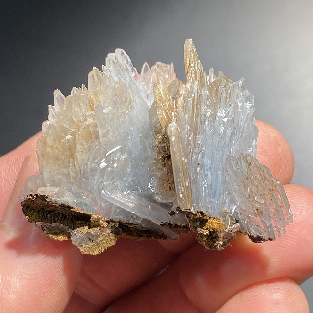 Blue barite crystal for sale
