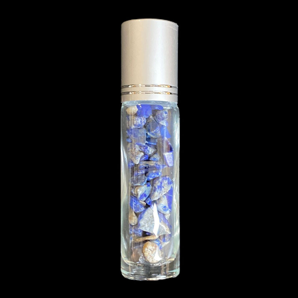 Lapis Roller Bottle For Sale | Fossilsplus/Pangaea Industries