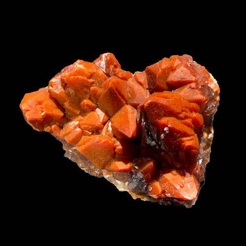 Red Quartz Crystals | Fossilsplus