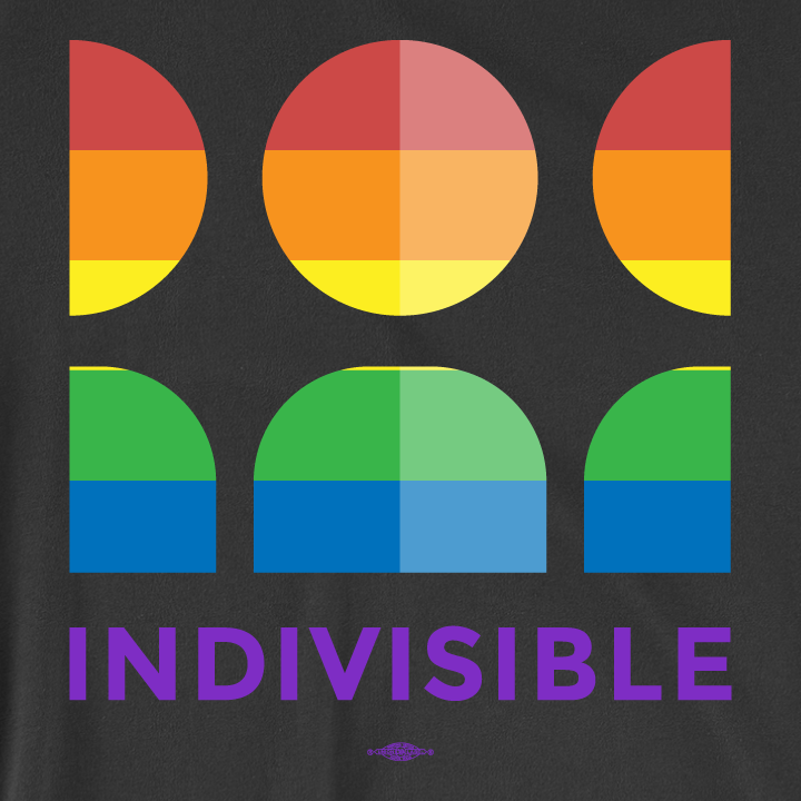 Indivisible - Pride (Fitted Black Tee) - Indivisible Webstore