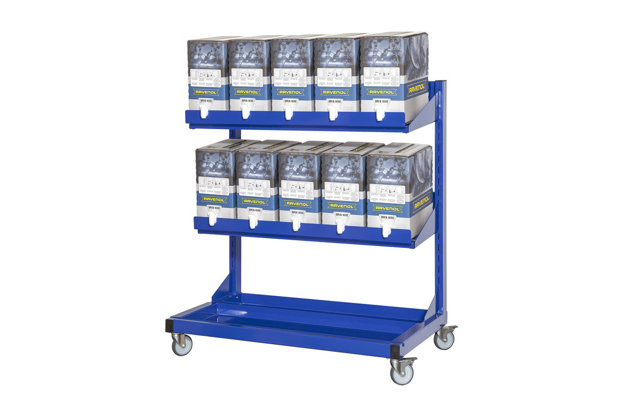 RAVENOL Bag-In-Box Display Space Saving Shelf - Blauparts LLC