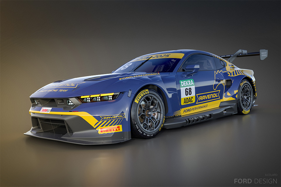 Haupt Racing Team Unveils 2025 Ford Mustang GT3 Entry & New Lubricant ...