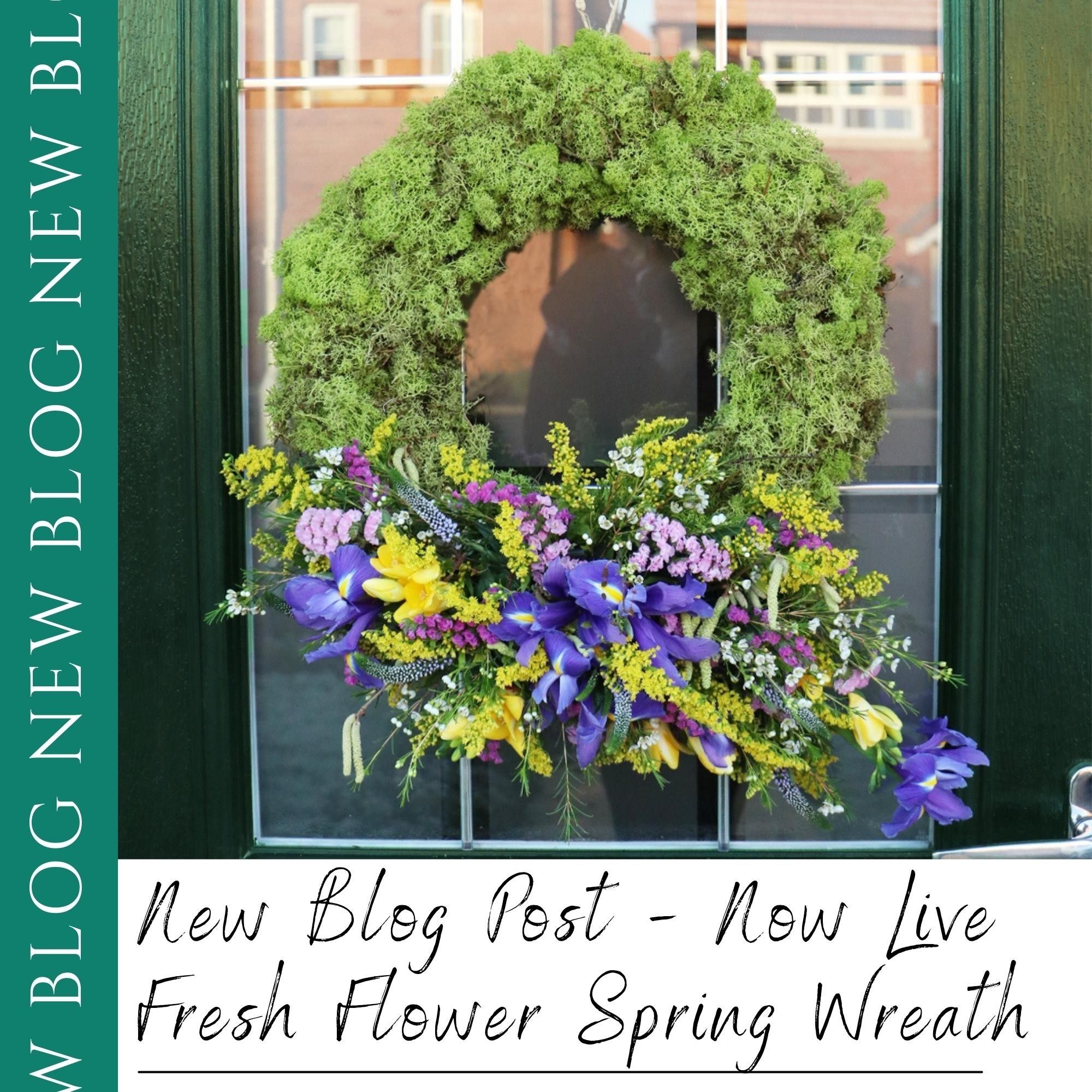 Fresh Flower Spring Wreath - Whittingtons