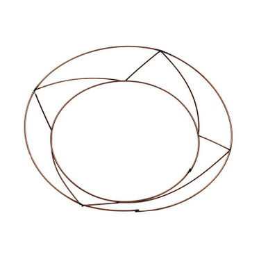 Raised wire wreath frames store