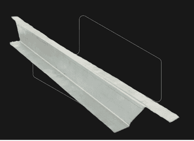 Bridge Support for Galvanized Translucent Sheet - Industrias Corey