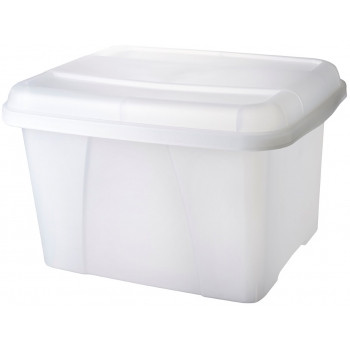 CRYSTALFILE® PORTA BOX 32L CLEAR Large (L)490mm x (W)400mm x (H)285mm ...