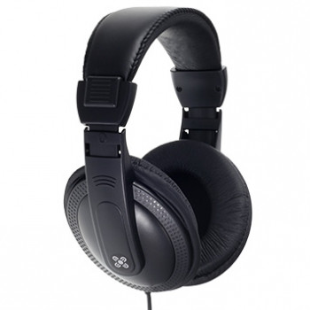 MOKI TOMMY HEADPHONES Black - Melbourne Office Supplies