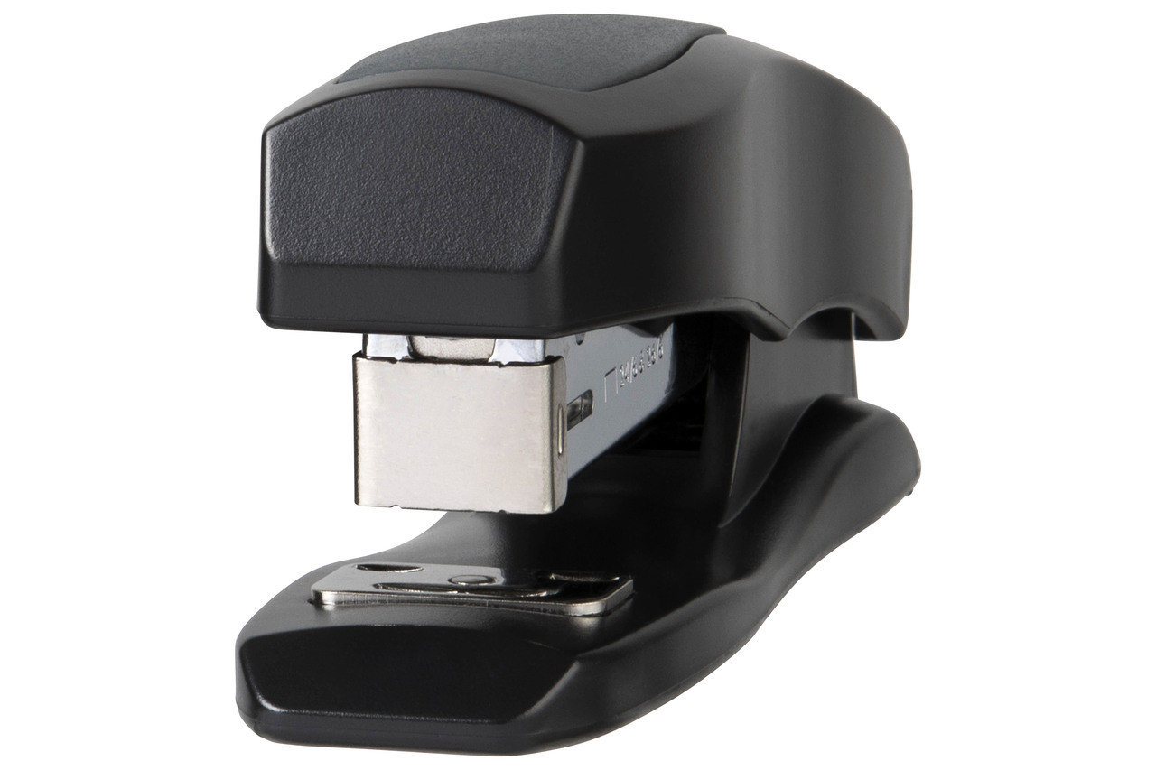 MARBIG PLASTIC DESK STAPLER Half Strip 26/6 Black - Melbourne Office ...