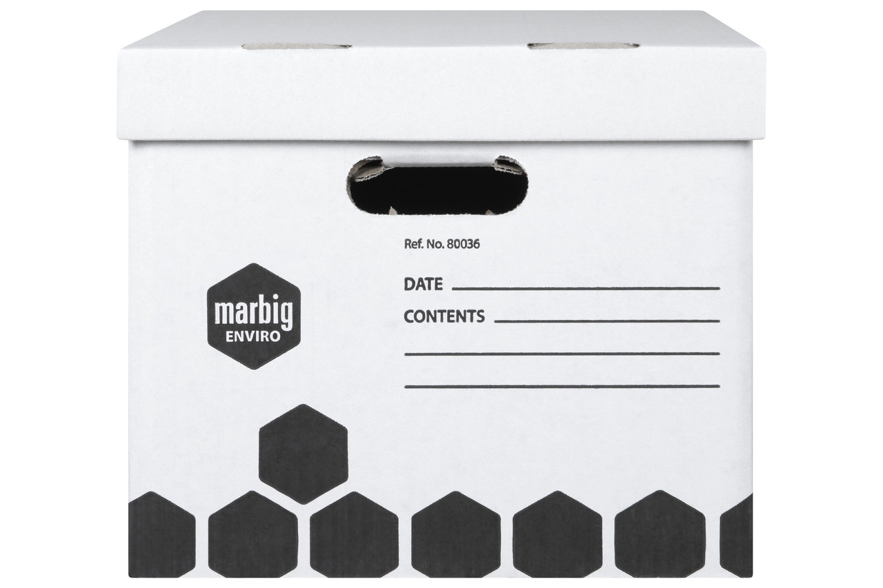 MARBIG SUPER STRONG ARCHIVE BOX 420mm (L) x 320mm (W) x 260mm (H ...