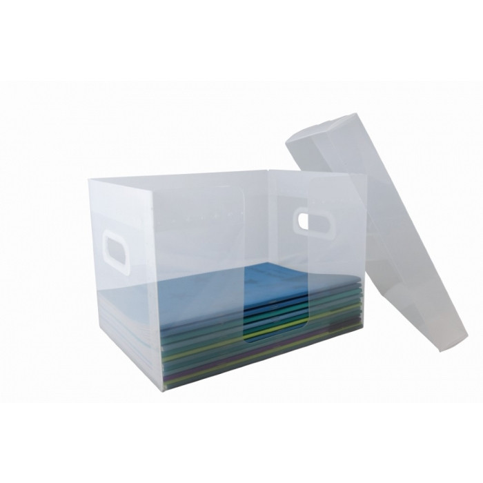 PROTEXT TEACHERS BOOK BOX WITH 30 SPINE LABELS - CLEAR - Melbourne ...