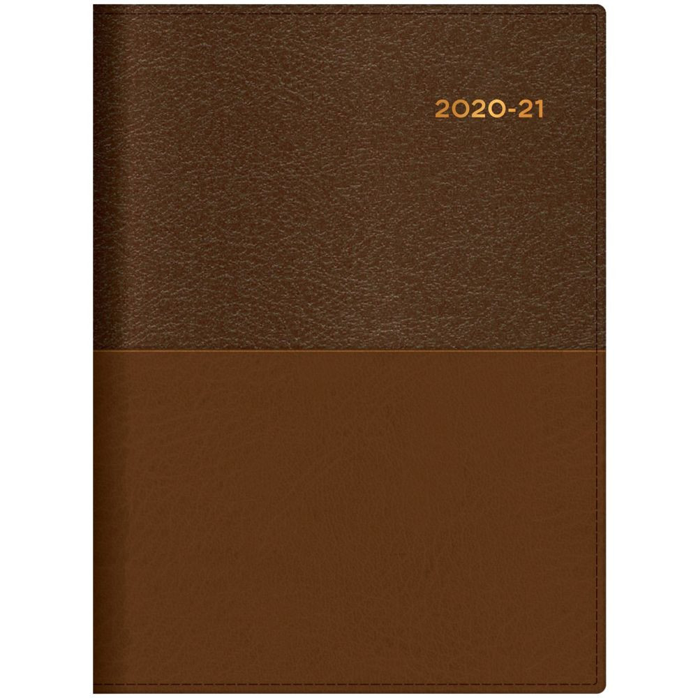 Collins Vanessa Financial Year Diary A5 1 Day to Page 1 Hour Tan (2026 ...