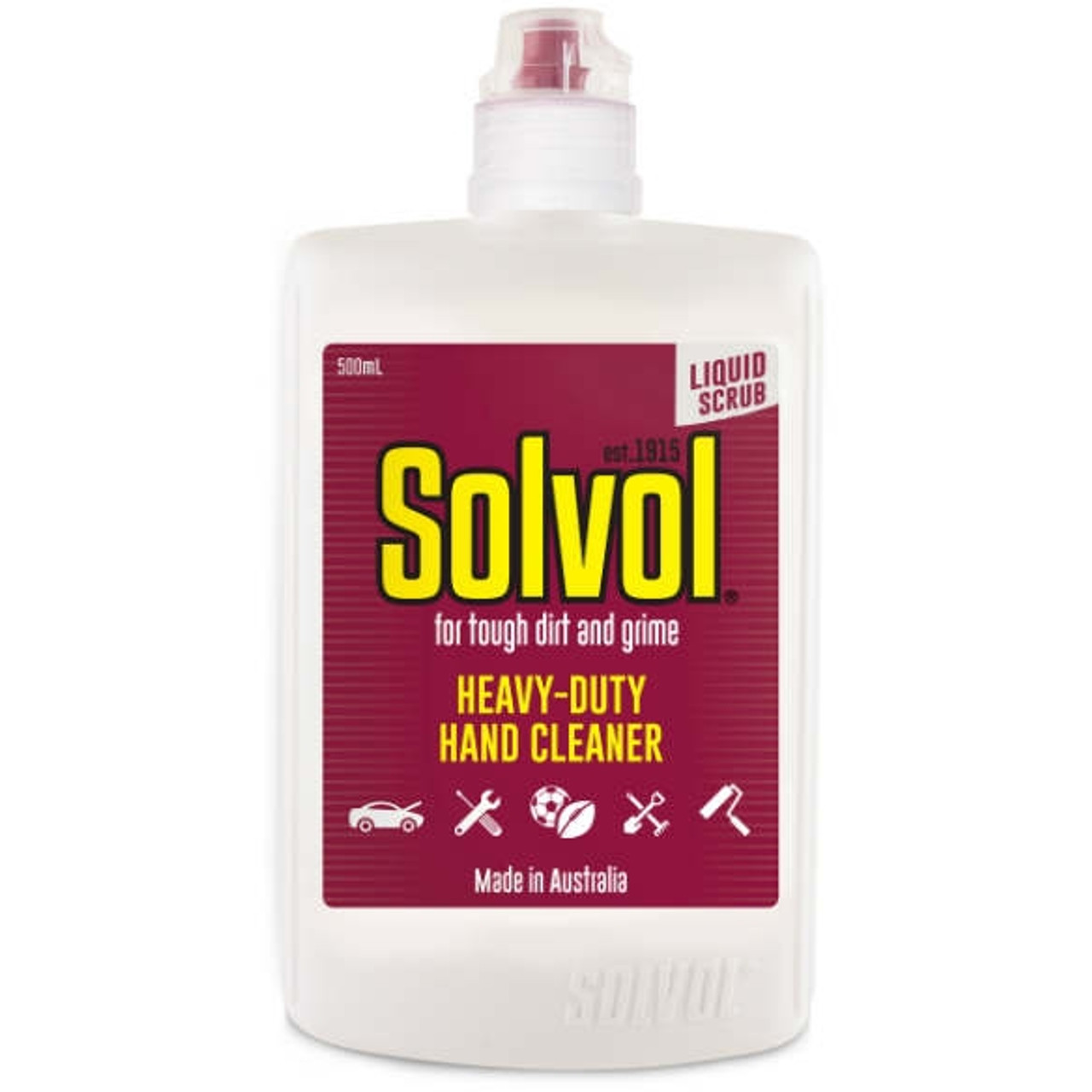 Solvol 500ml Heavy Duty Hand Cleaner Squeeze Pack - Melbourne Office ...