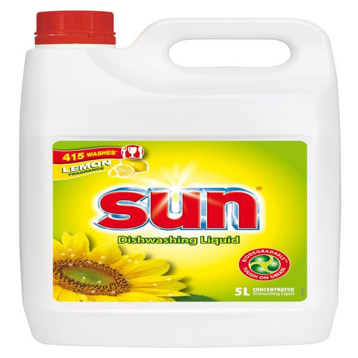 SUN RINSE HAND DISHWASHING LIQUID 5L - Melbourne Office Supplies
