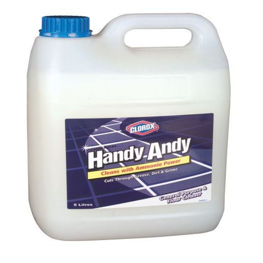 HANDY ANDY AMMONIATED FLOOR AND GENERAL PURPOSE CLEANER WHITE 5L ...