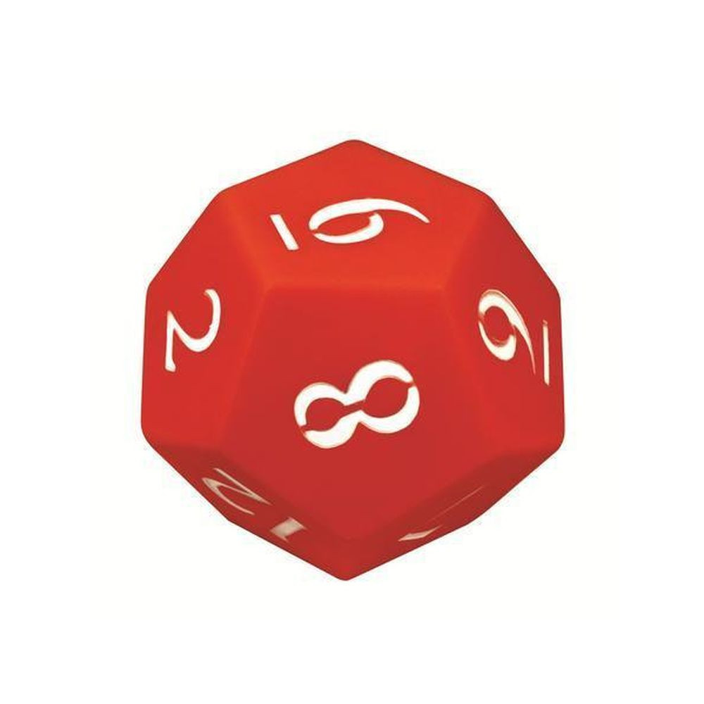 12 Face Number Dice - Melbourne Office Supplies