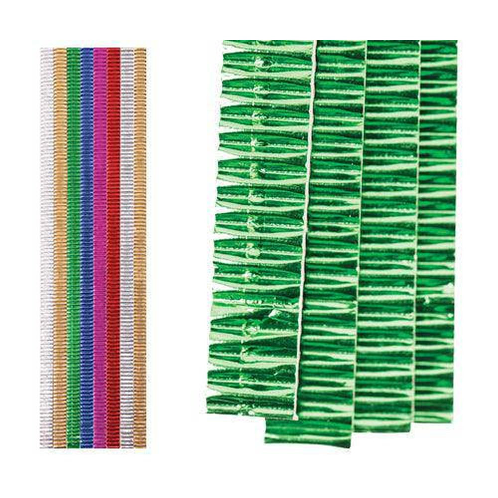 Corrugated Cardboard Strips Pack of 56 - Metallic Assortment ...