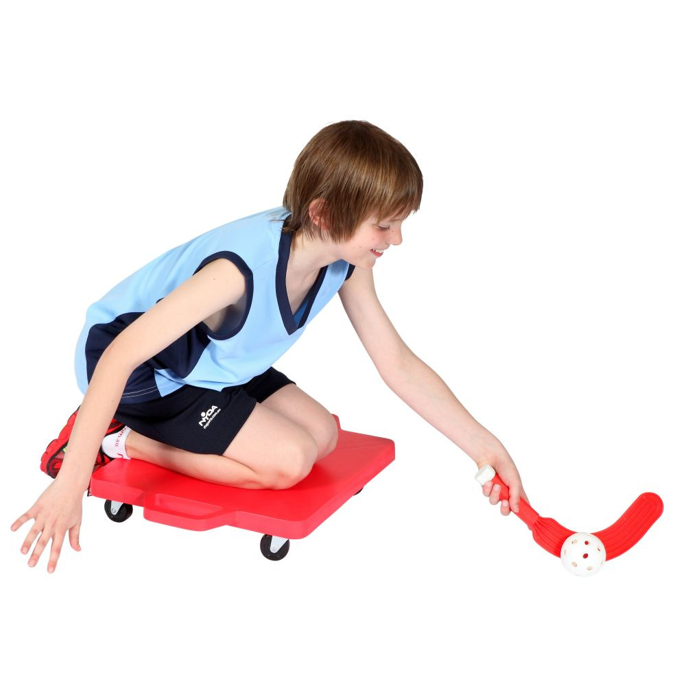 NYDA Plastic Scooter Board Red - Melbourne Office Supplies