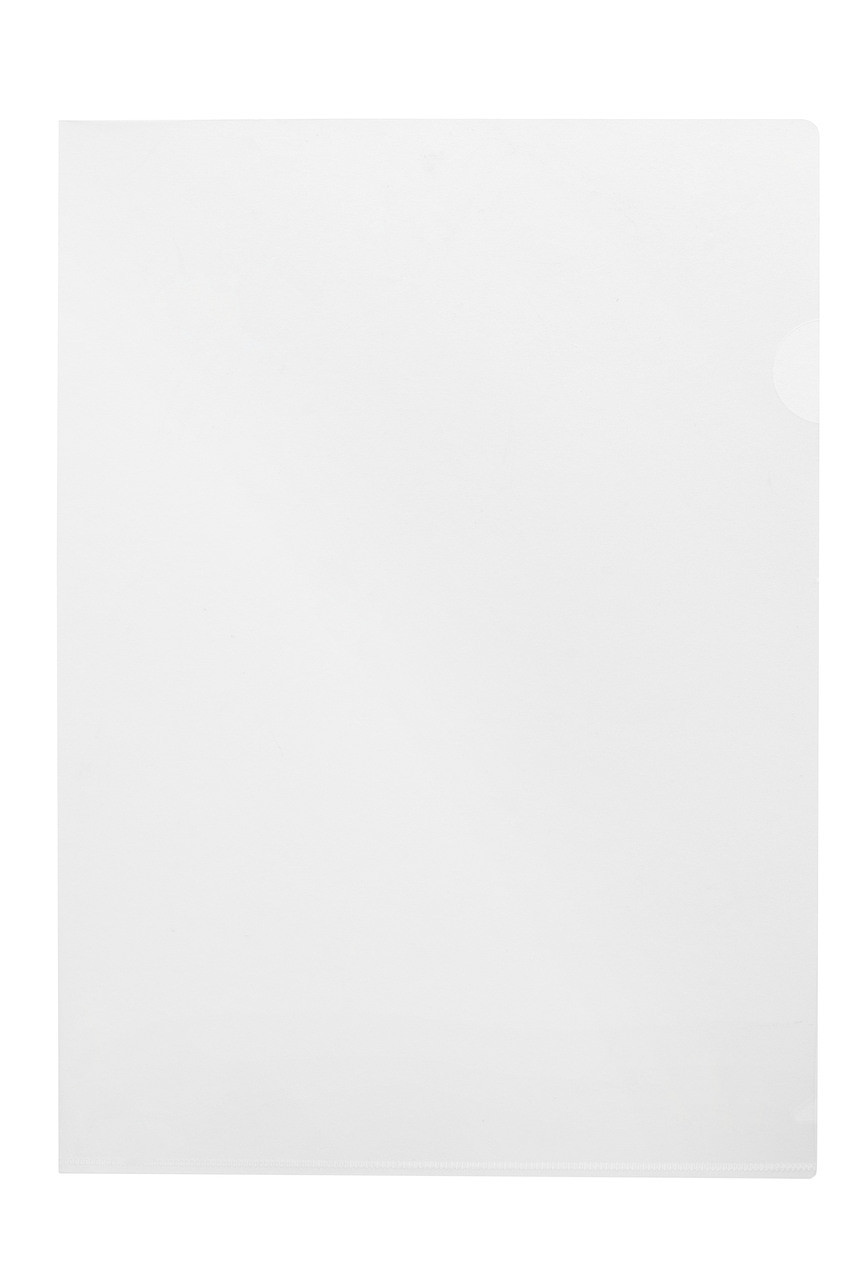 Marbig Letter Files A4 Poly Clear Pack of 50 - Melbourne Office Supplies