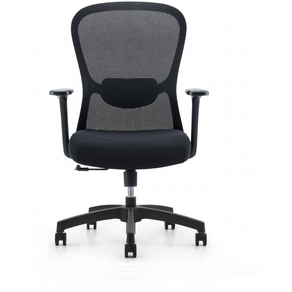 Vero Medium Back Mesh Task Chair Black, Each - Melbourne Office Supplies