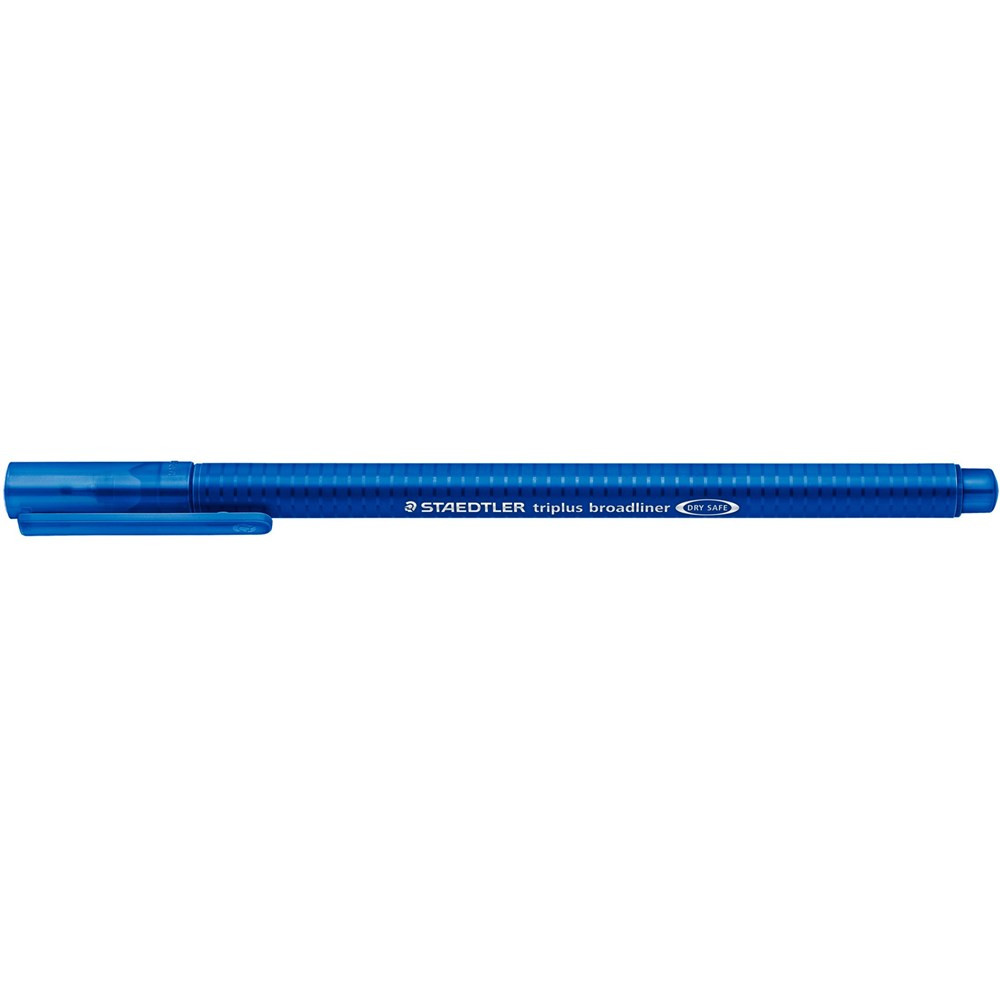 Staedtler 338 Triplus Broadliner - Blue, Box of 10 - Melbourne Office ...