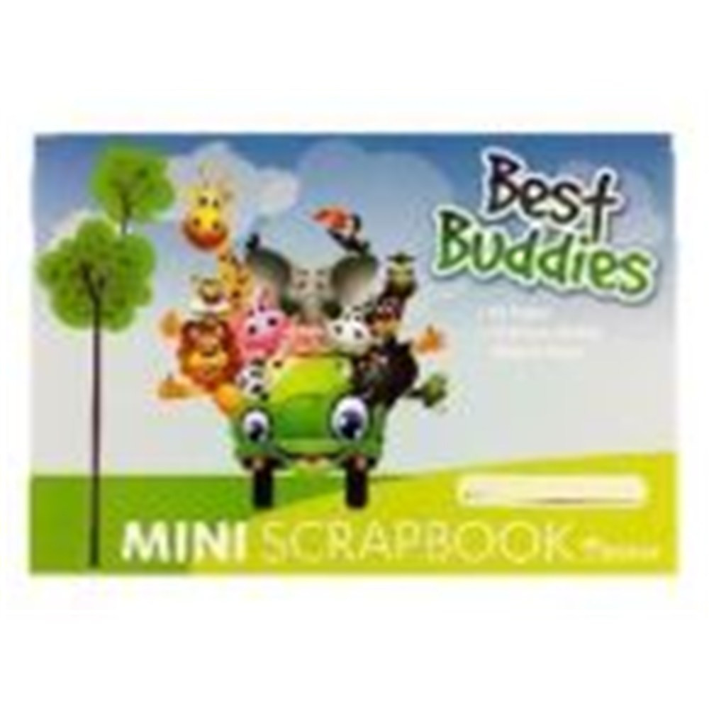 BEST BUDDIES MINI SCRAP BOOK 64pg 165x240 100gsm ** See also GP ...