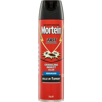 MORTEIN FAST KNOCKDOWN SURFACE SPRAY CRAWLING INSECT KILLER Odourless ...