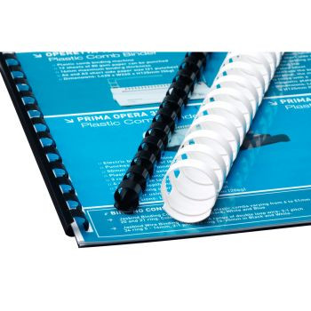 JASTEK PLASTIC 21 RING BINDING COMB 12.5MM Black, Bx100 - Melbourne ...