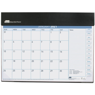 SASCO DELUXE DESK PLANNER (512x376mm) (2026) - Melbourne Office Supplies