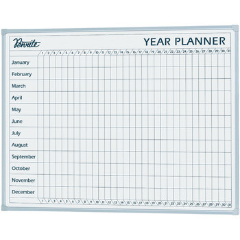 QUARTET PENRITE YEAR PLANNER BOARD 1200X900MM - Melbourne Office Supplies