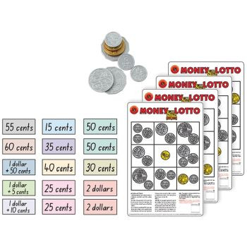 MONEY LOTTO 4 MATS,COUNTERS & 2 CARDS *** While Stocks Last ...